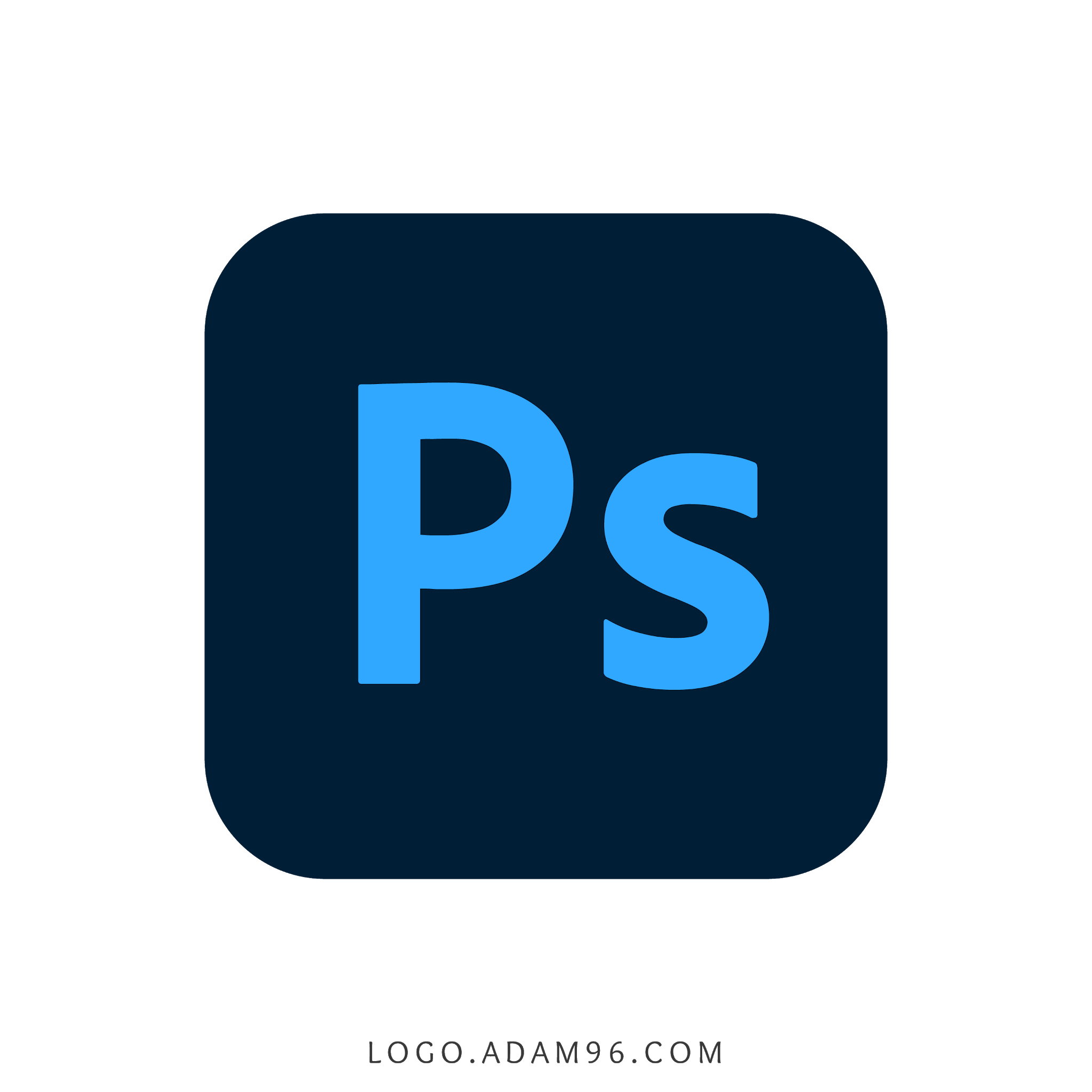 تحميل شعار برنامج ادوبي فوتوشوب 2021 لوجو اصلي بصيغة شفافة Logo Photoshop Png