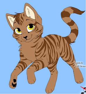 warrior cats rpg: Tigerheart (Male) (Son of Jadestar and Hawkheart)