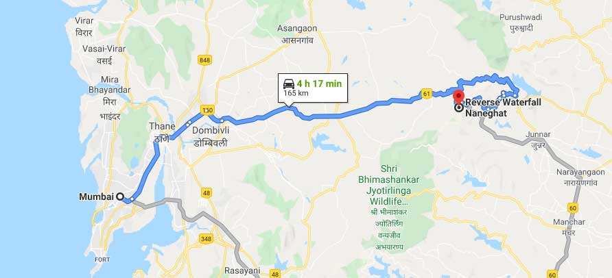 Naneghat – The Gravity Defying Reverse Waterfall - The Cyclones