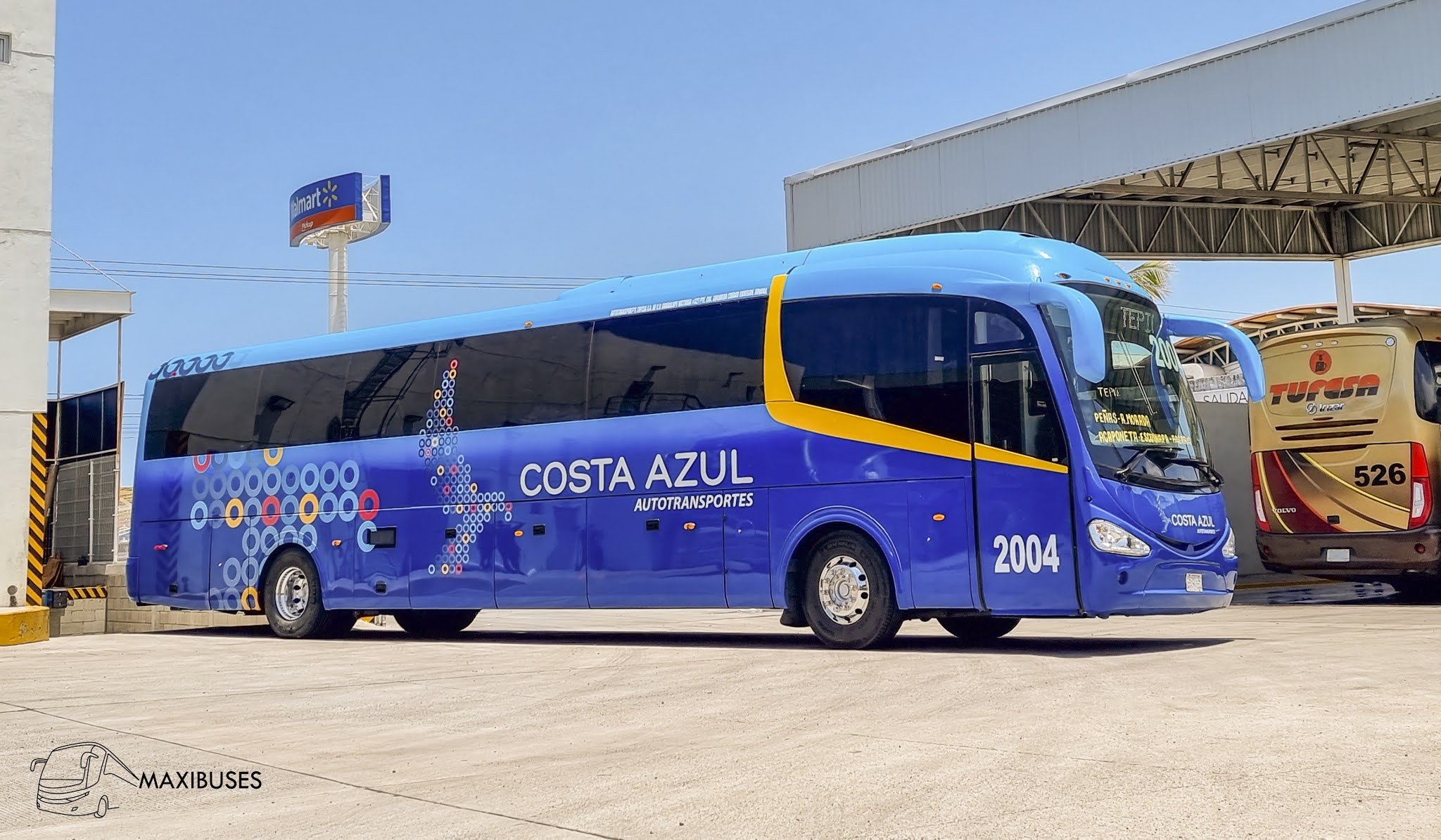 MAXIBUSES: AUTOTRANSPORTES COSTA AZUL - NUEVO SERVICIO