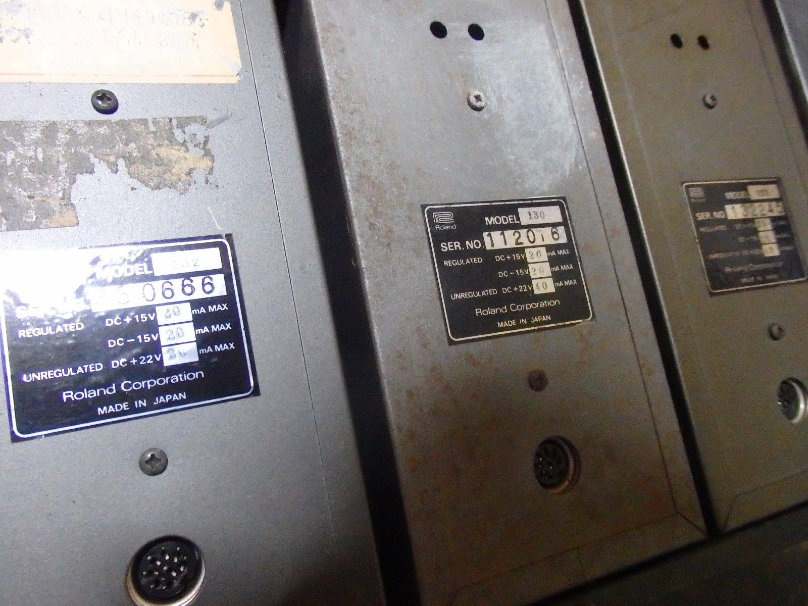 MATRIXSYNTH: Vintage Roland System 100M Analog Modular Synth