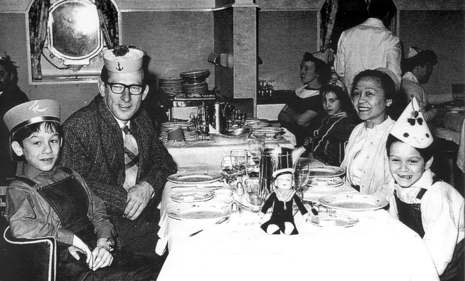 Historic Photo of the Van Halen Family on a Boat on Their Way to ...