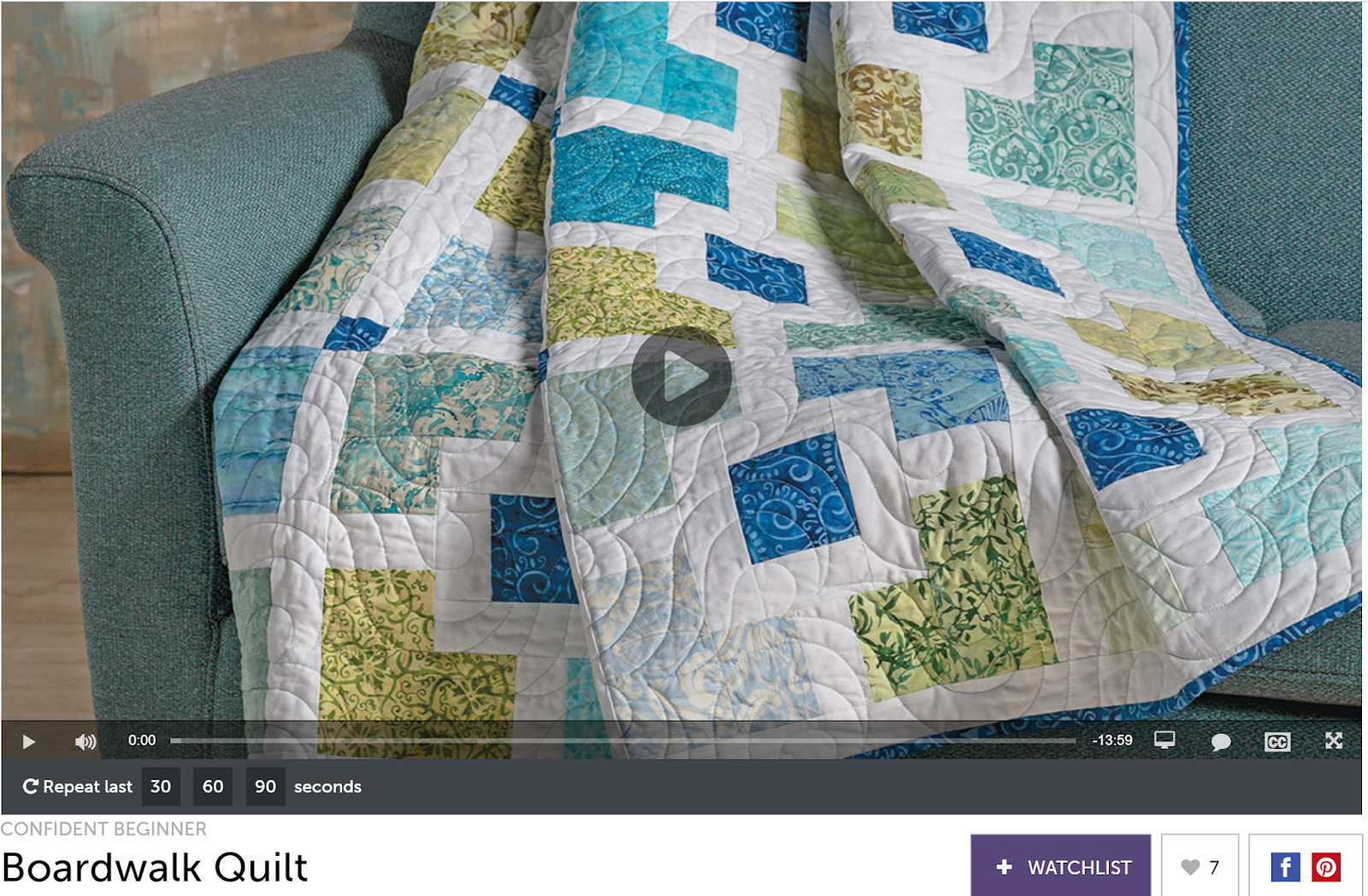 Debby Brown Quilts: Boardwalk Quilt