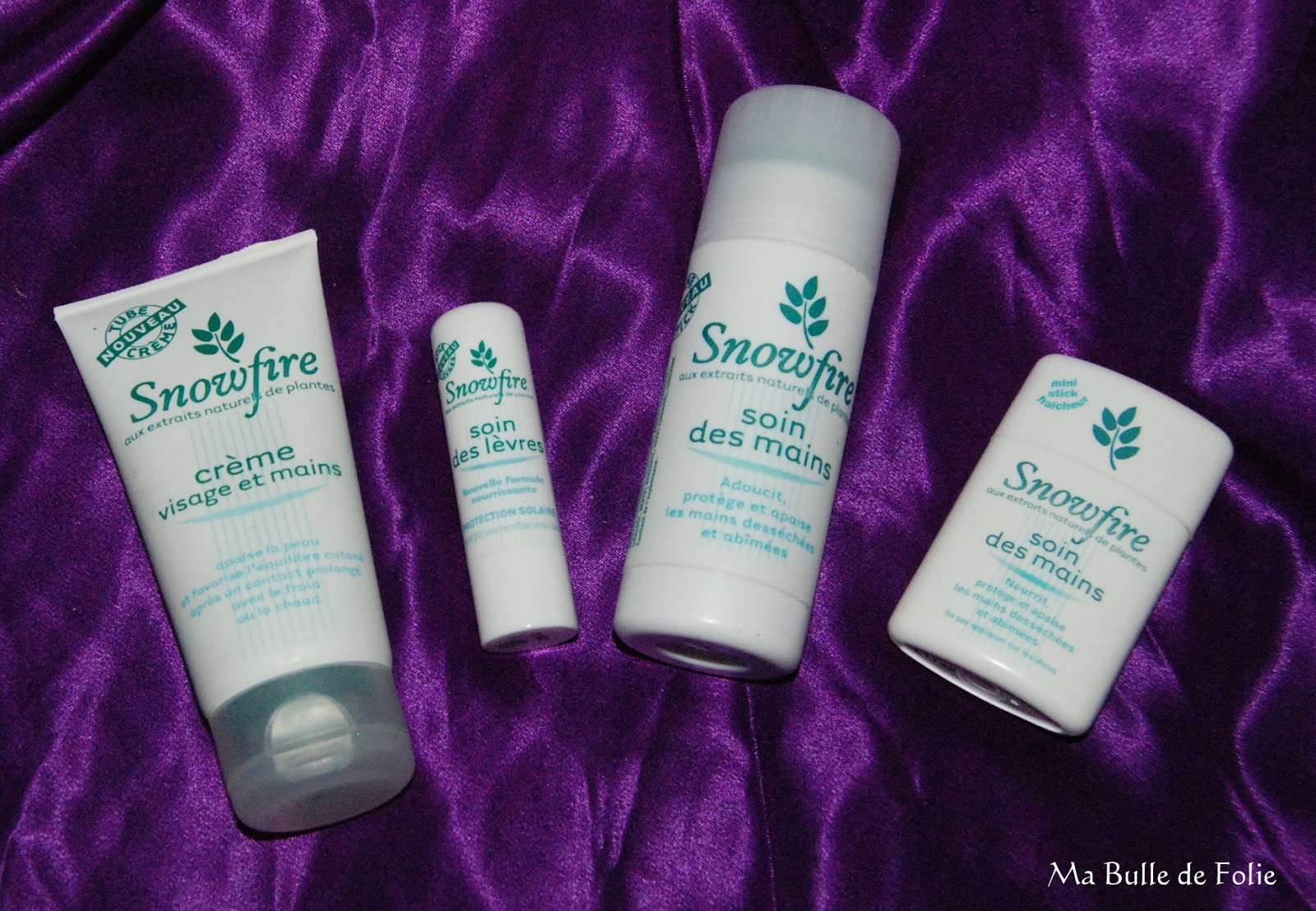 Ma Bulle de Folie: Mon avis sur la gamme Snowfire