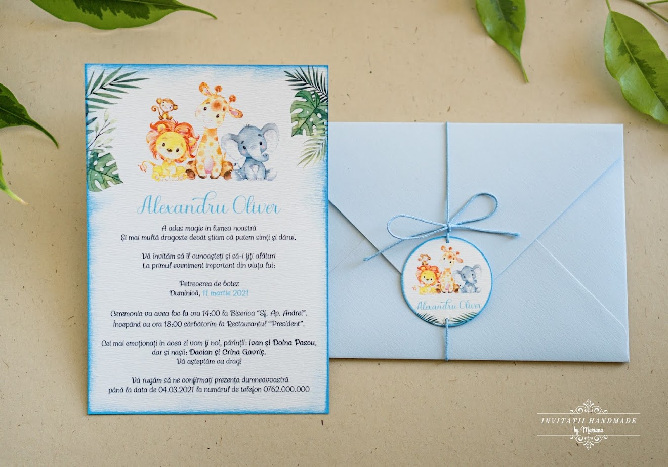 Invitatii botez