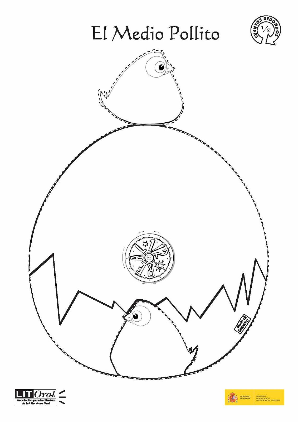 Los cuentos redondos: El medio pollito