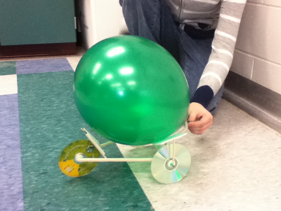 Balloon Car Project: Trial 1