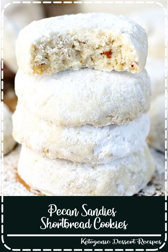 Pecan Sandies Shortbread Cookies - Food Brenda