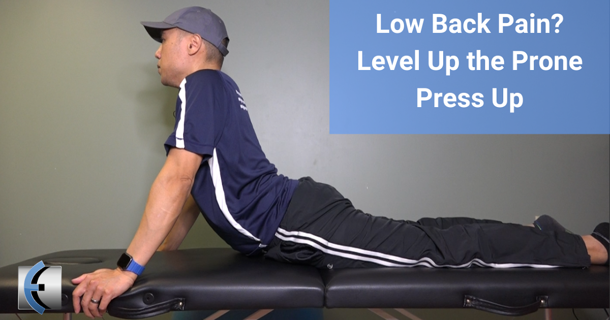 Level Up the Prone Press Up | Modern Manual Therapy Blog - Manual ...