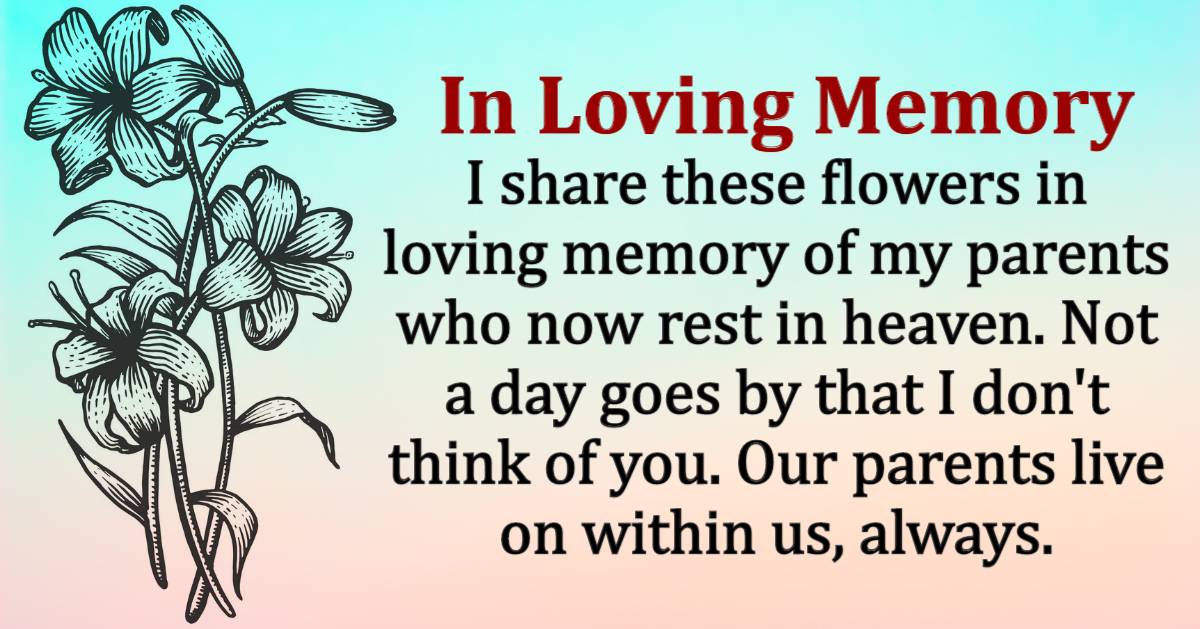 Awesomequotes4u.com: Remember our parents in Heaven