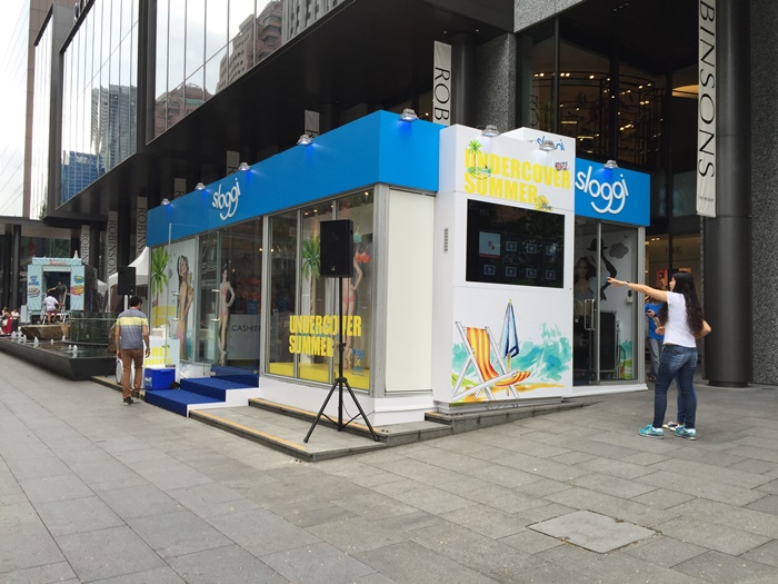 Meryl Loh: Spot Sloggi Pop-up Store (Now till 28th of June 2015)