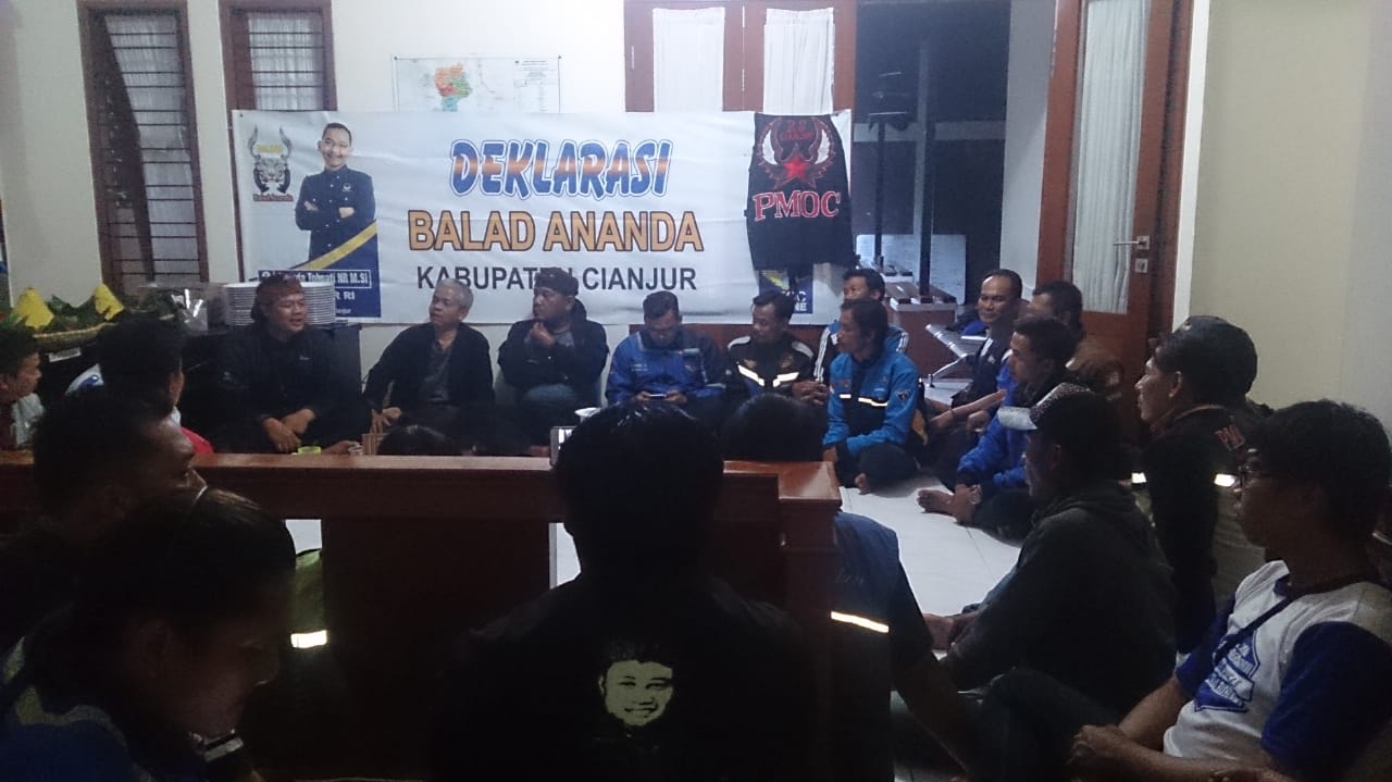 Paguyuban Motor Ojek Cianjur (PMOC), Gelar Deklarasi Dukungan Kepada ...