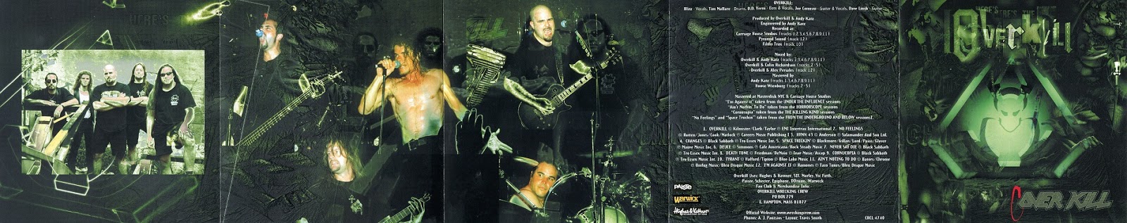 Cries from the Quiet World: Overkill "Coverkill"