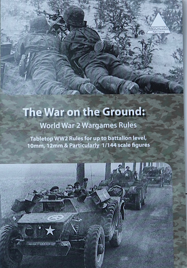 Battlefields and Warriors: New WWII rules from Anschluss Publishing