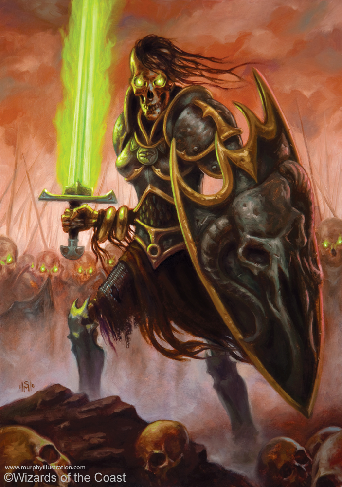 Scott Sketches: New, old art: Female Death Knight