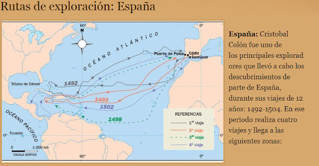 EXPLORACIONES GEOGRÁFICAS XV-XVI-Mapas o Rutas y Consecuencias