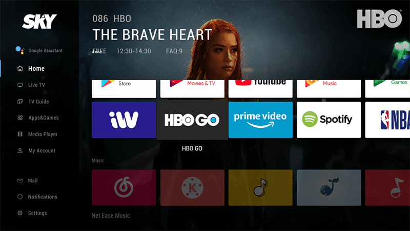 SKY launches Evo Box Digibox with Android TV functionalities, built-in ...