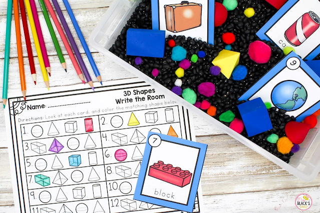 3D Shapes Activities | Mrs. Black's Bees