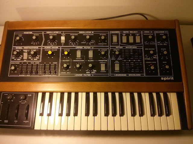MATRIXSYNTH: 1983 Crumar Spirit Moog Designed Mono Synth