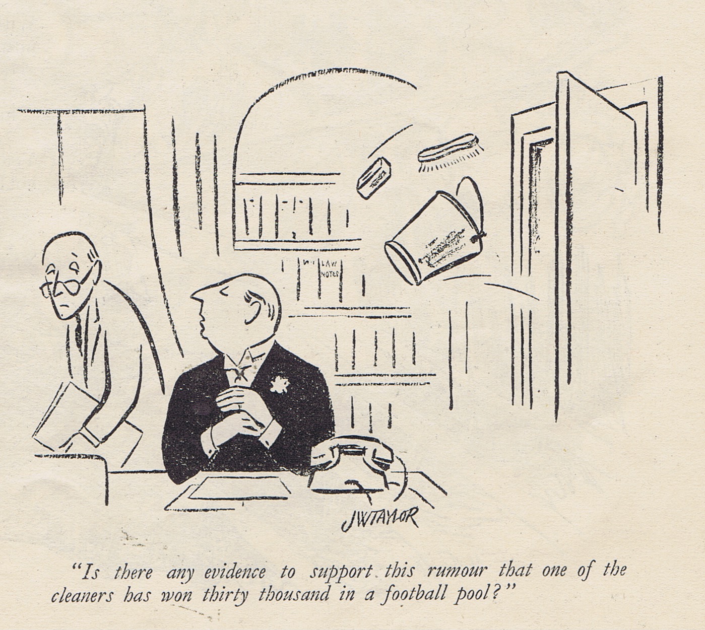 Mike Lynch Cartoons: J.W. Taylor Cartoons 1943 - 1974