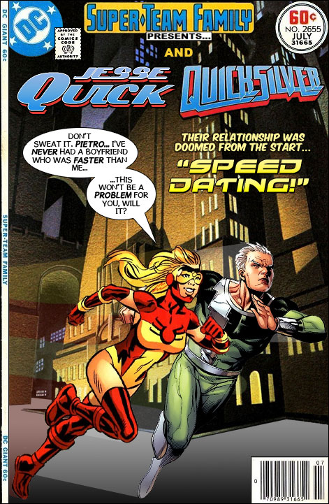 Super-Team Family: The Lost Issues!: Jesse Quick and Quicksilver