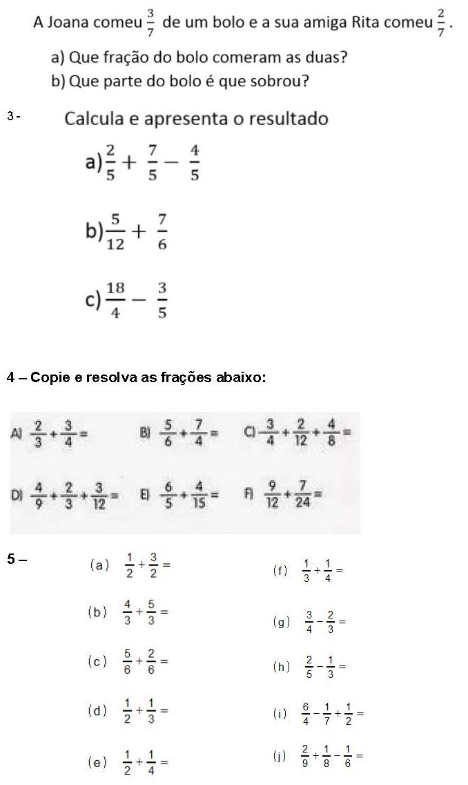 Aulas Programadas 5° Ano