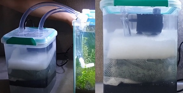How to Build cheap DIY Canister filter for aquarium