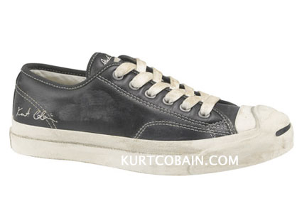 DISTORTION WORLD: Kurt Cobain Converse Collection