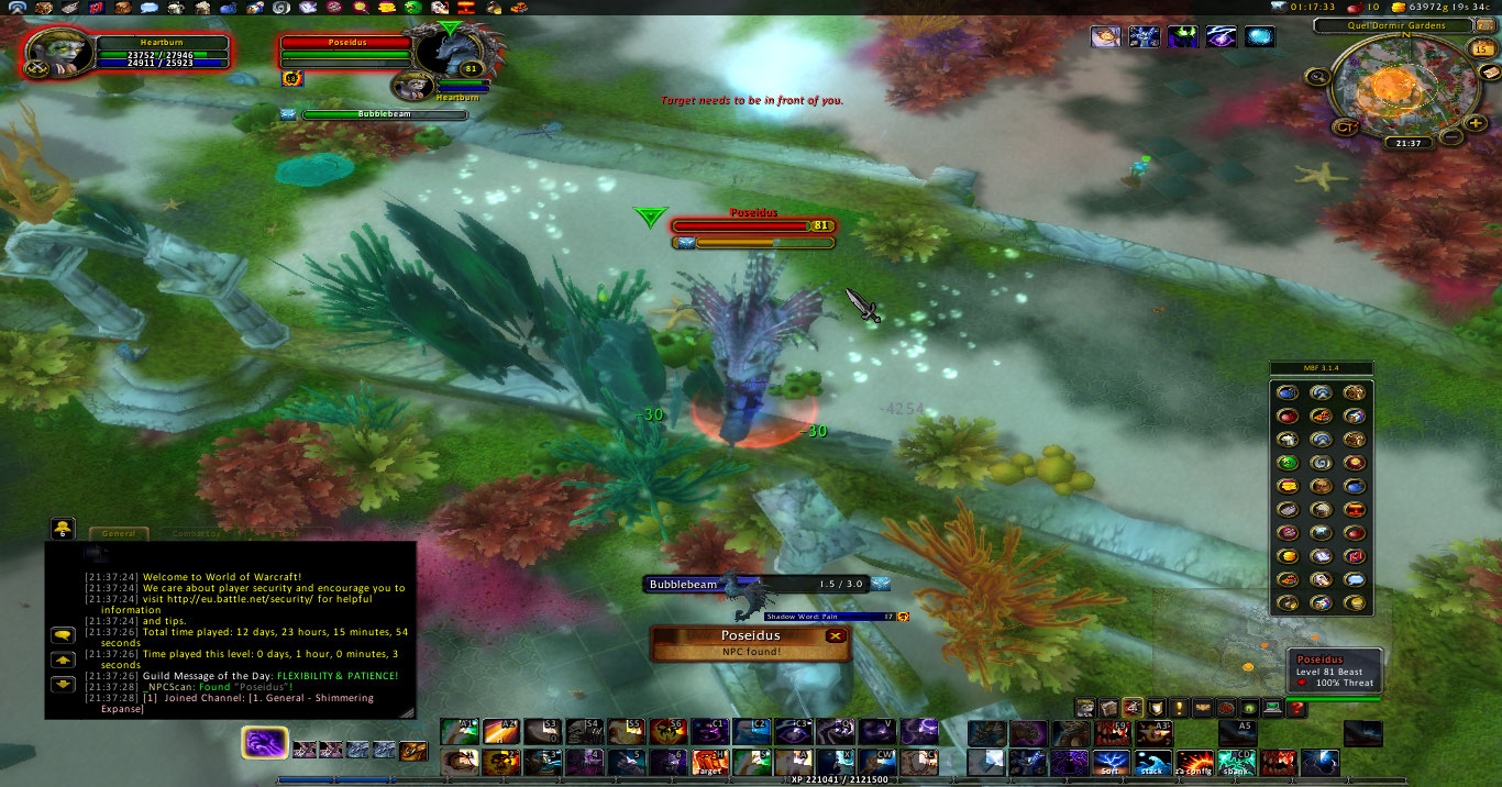 WoW or Gold - A Hardcore Mindset: The First Hunt For Poseidus Is ...