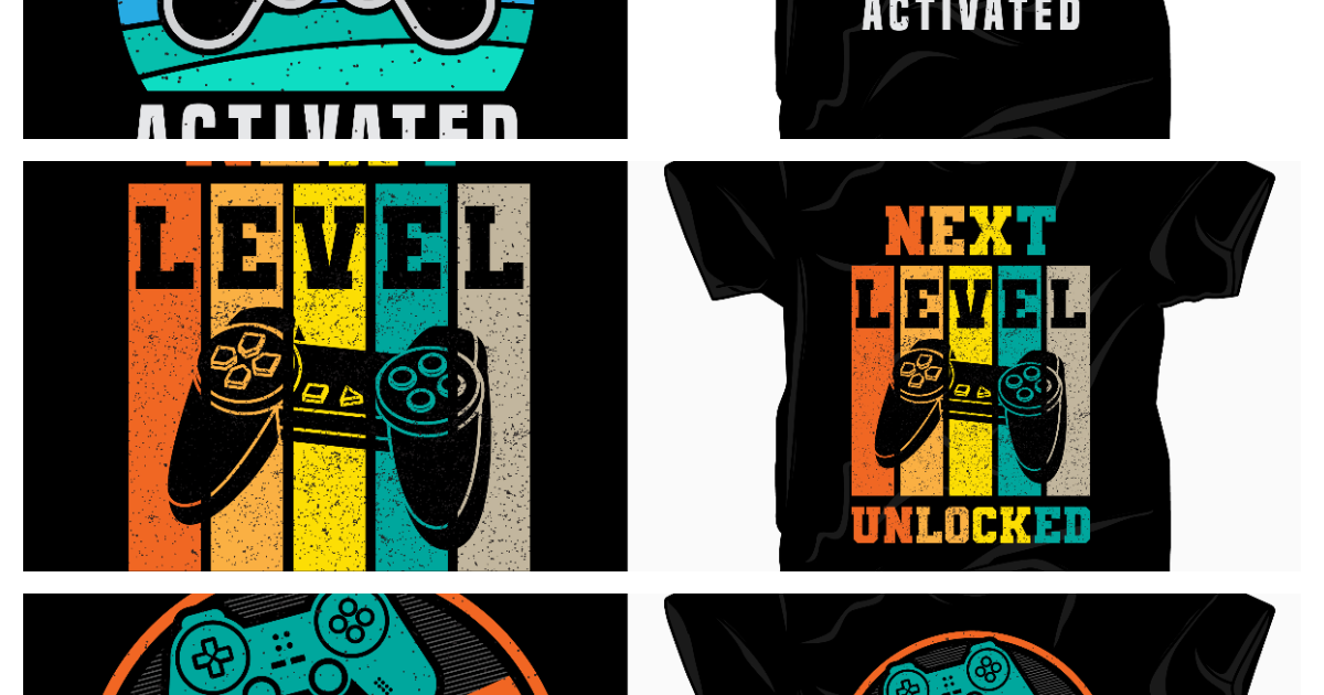 3 DISEÑOS VECTORIZADOS PARA CAMISETAS - Vectores Editables Gratis