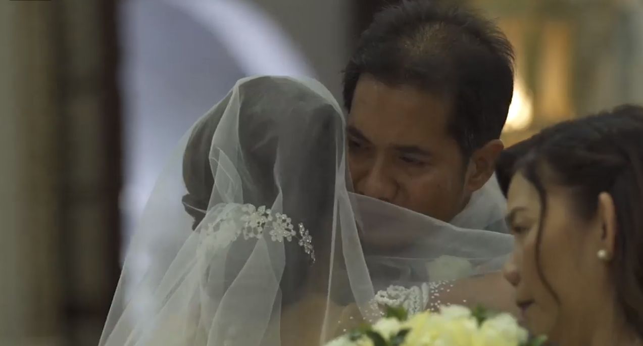 WATCH: Priest’s powerful homily makes everyone cry at wedding