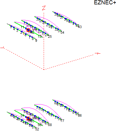 Pattern and Match: Correcting Phase Error in Stacked Yagis