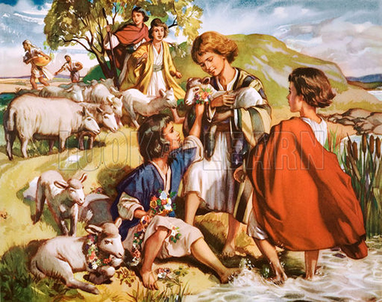 Bible Helps: Children’s Sermon on the Birth of Jesus - God Became Man