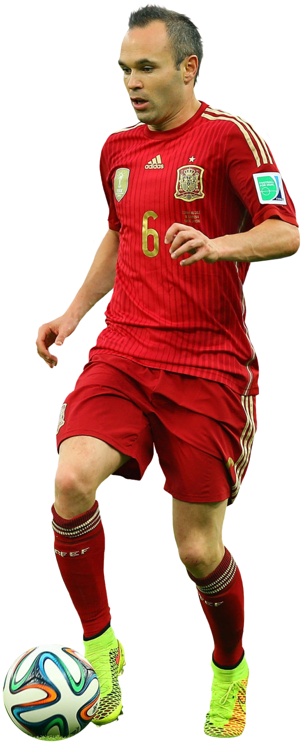 TIME FOR RENDERS: Andres Iniesta