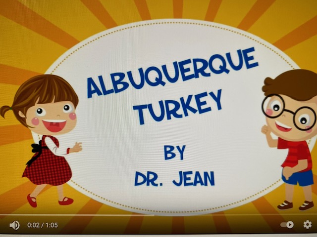 FIVE DAYS OF HALLOWEEN AND ALBUQUERQUE TURKEY - Dr. Jean & Friends Blog