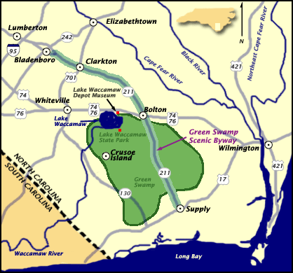 Kimsey's Camping: Cape Fear and The Green Swamp