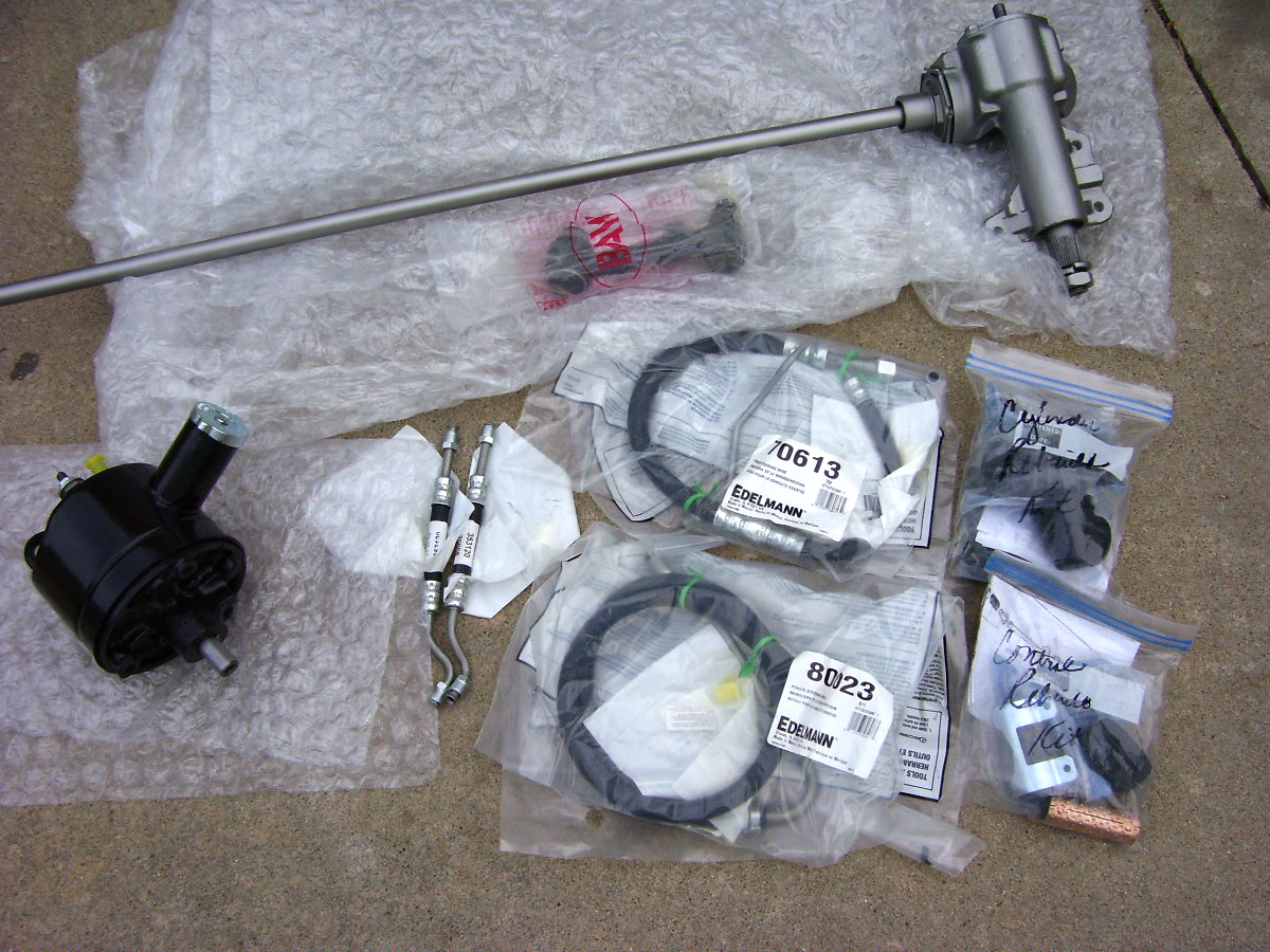 65 Mustang Restoration: Post #33 6/2/11 Steering Gear & New Parts Arrival