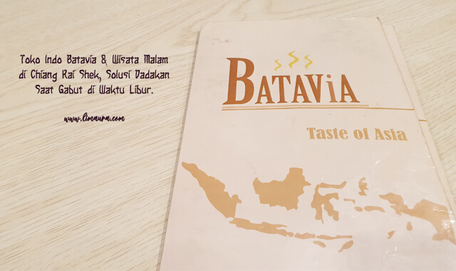 Toko Indo Batavia dan Wisata Malam Chiang Kai Shek, Solusi Dadakan Saat ...