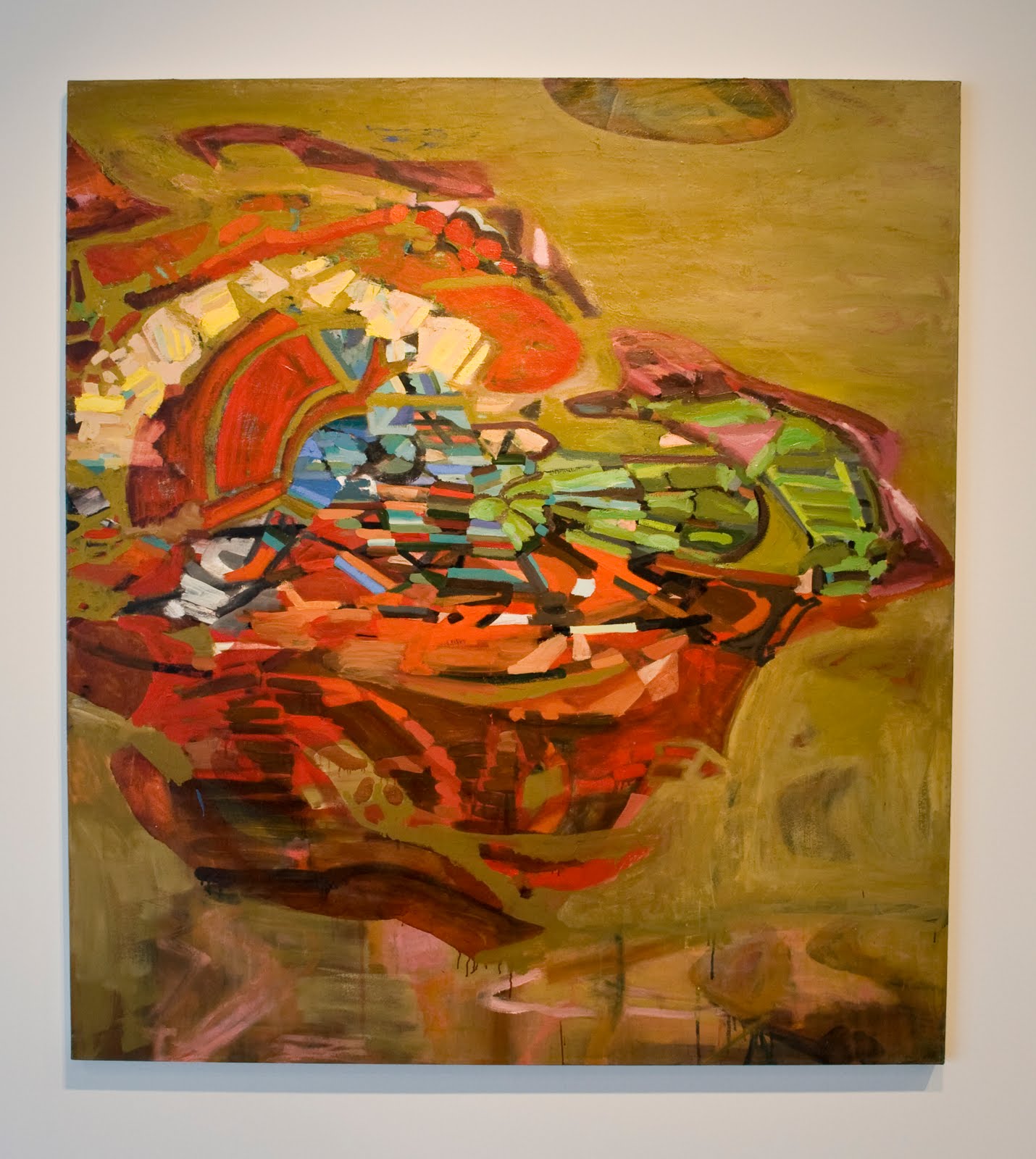 Shorttage: Video Villa new paintings by Barbara Grad at Kemper Crossroads