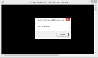 Ejercicio 52 : C++ Ventanas con windows.h | Todo Programado C/C++