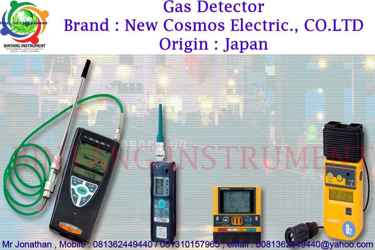 BINTANG INSTRUMENT : 081362449440 Jual Multi Gas Detector Cosmos XP-302M-A-1 , Jual Multi-Gas ...