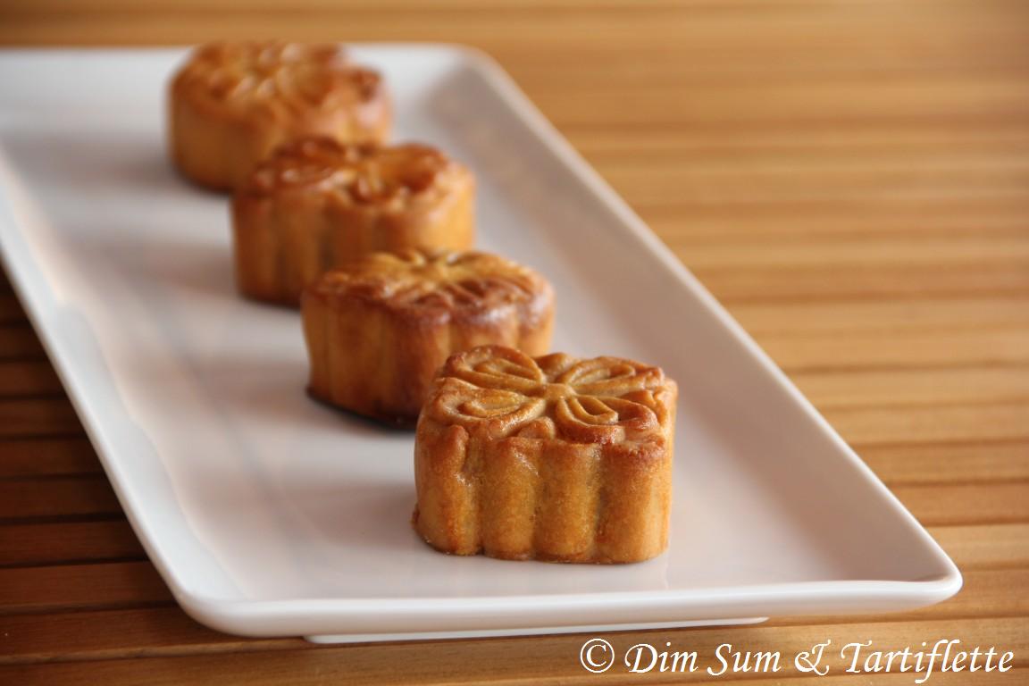 Gâteaux de lune à la crème de lotus ~ Dim Sum & Tartiflette