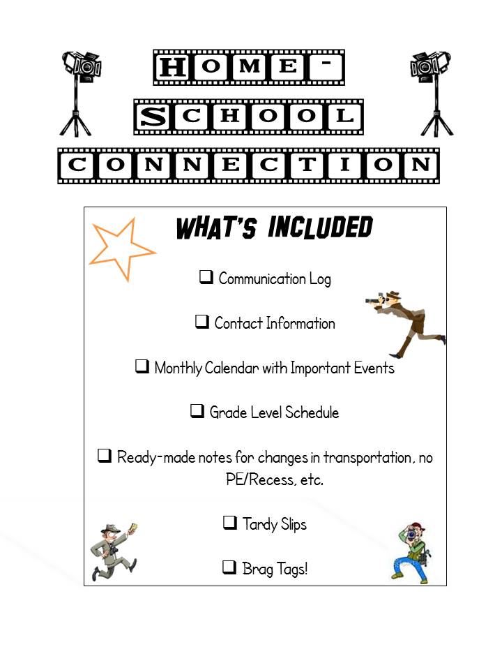 Second Grade Savvy: Student Binders- Intro and Home/School connection ...