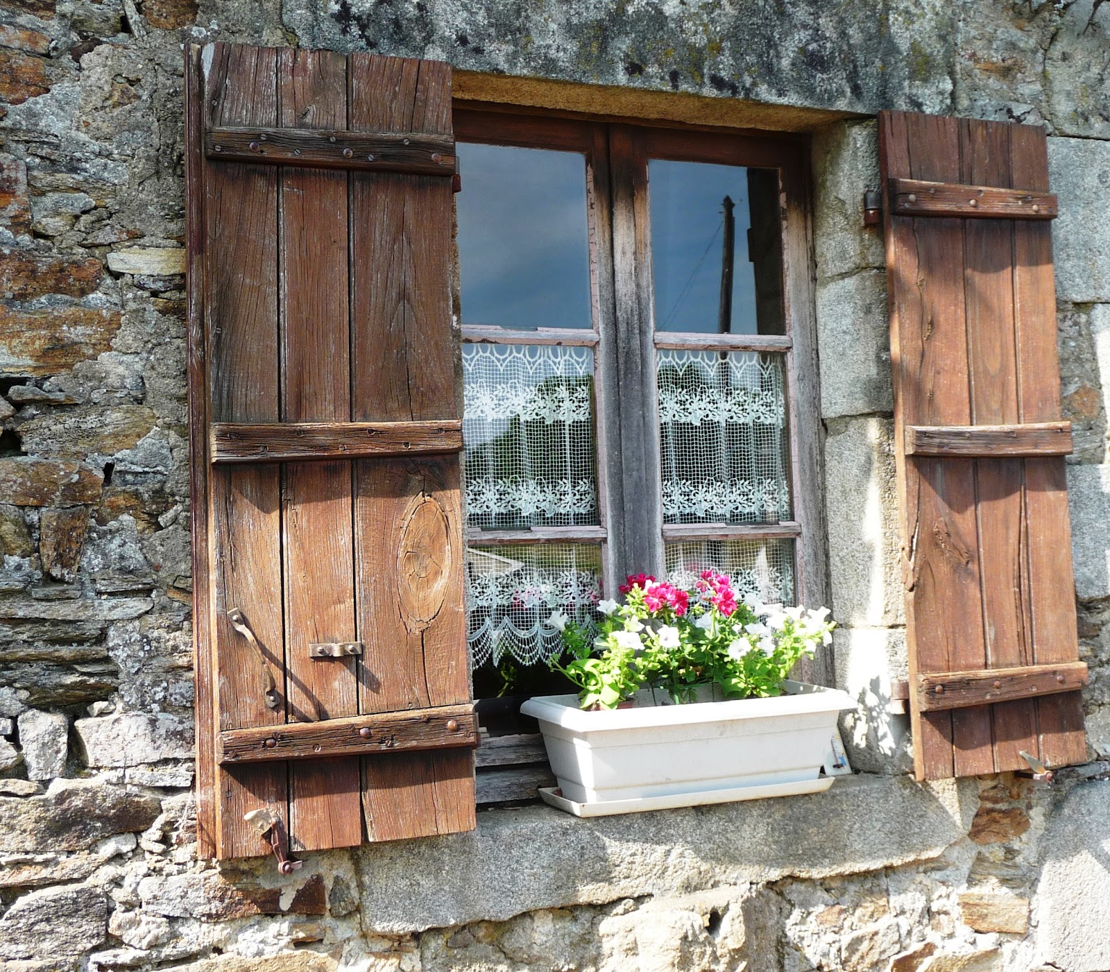 Barbara - Lilian - in - France.: French windows.