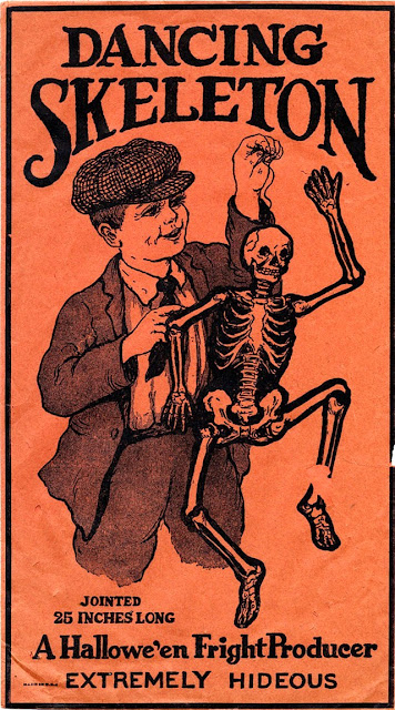 A Nostalgic Halloween: Dancing Skeleton