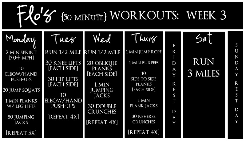 Go With The Flo: Flo's [6-week Body Challenge] Week 3