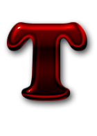 Alfabeto rojo oscuro. - Oh my Alfabetos!