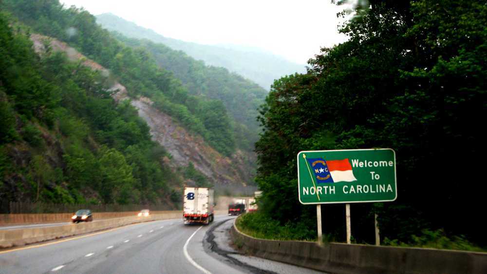 Interstate 40 in North Carolina