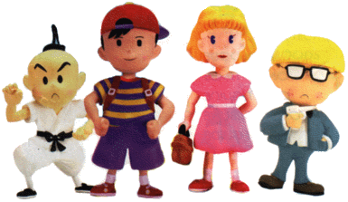 DCH Pop Culture: The Arsenal - Ness and His Friends (EarthBound)