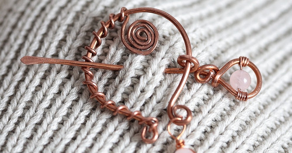 Pin/Brooch to Wear With Sweaters Scarves or Wrap Shawls